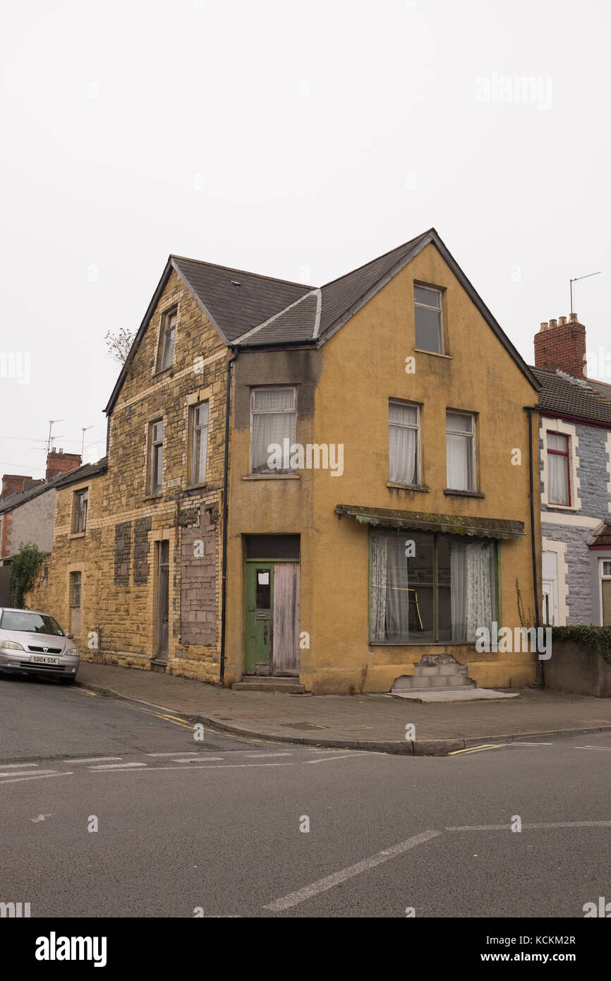 Abandoned buildings, dwellings and Landmarks in Adamstown, Splott ...