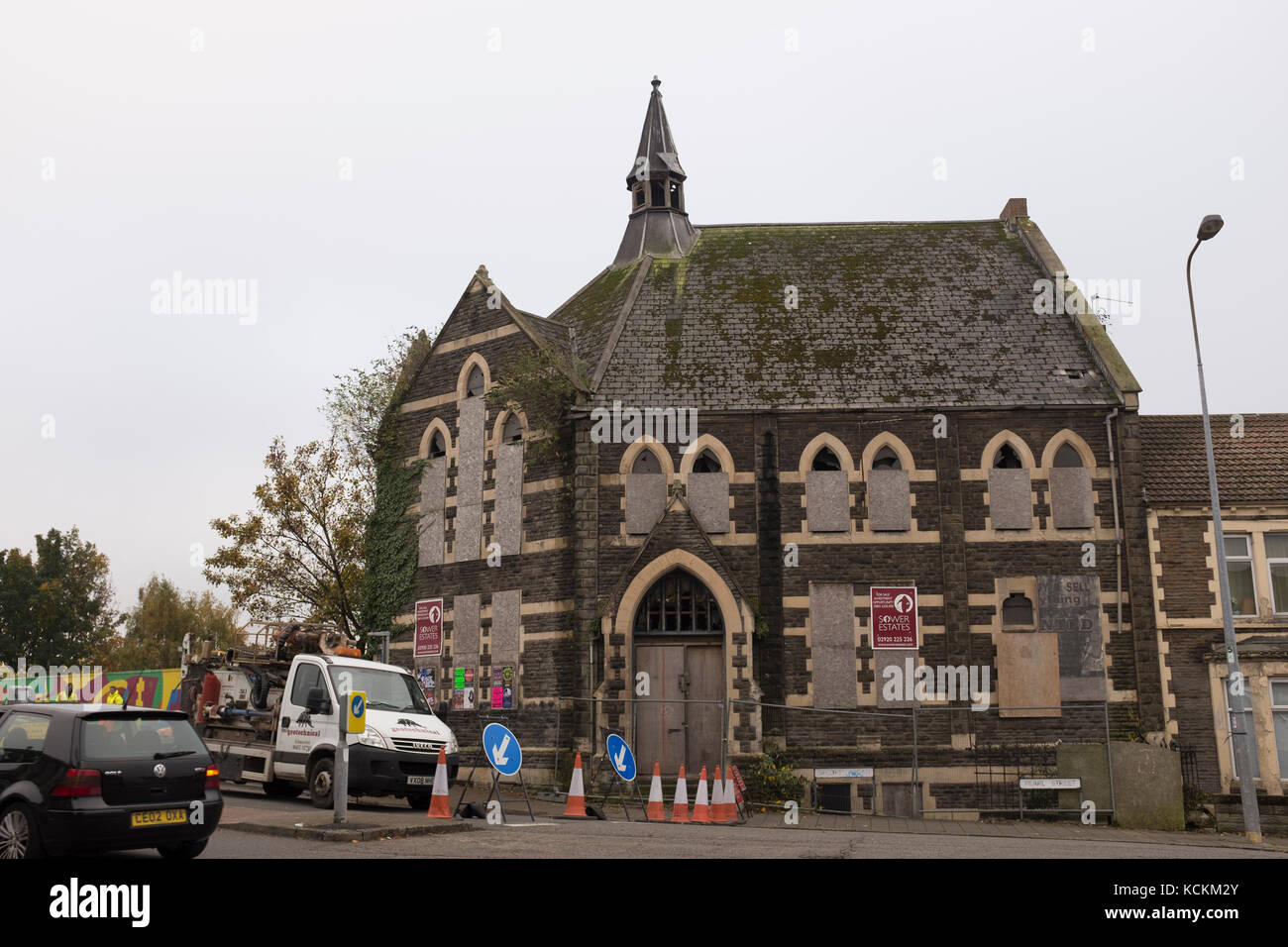 Abandoned buildings, dwellings and Landmarks in Adamstown, Splott ...