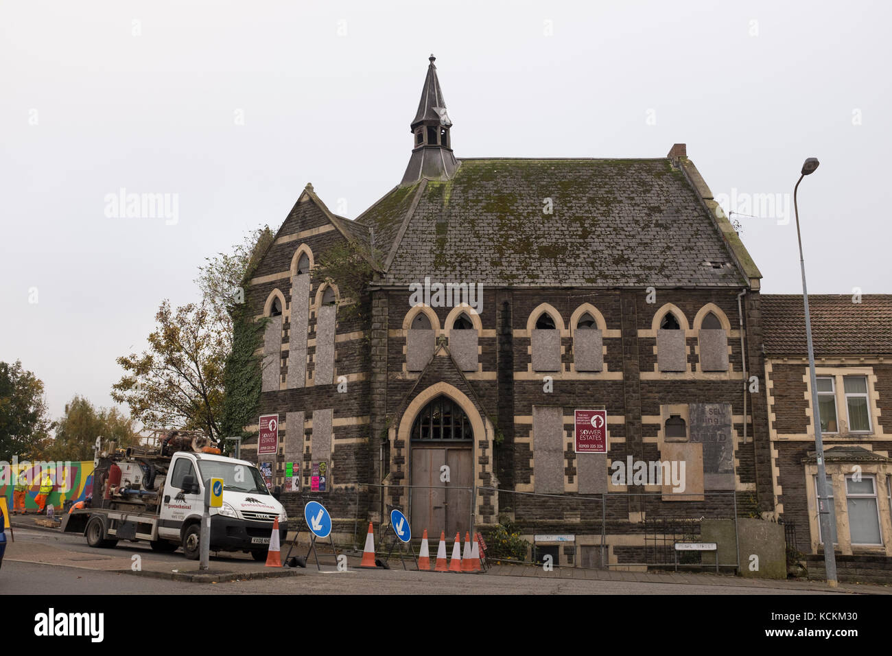 Abandoned buildings, dwellings and Landmarks in Adamstown, Splott ...