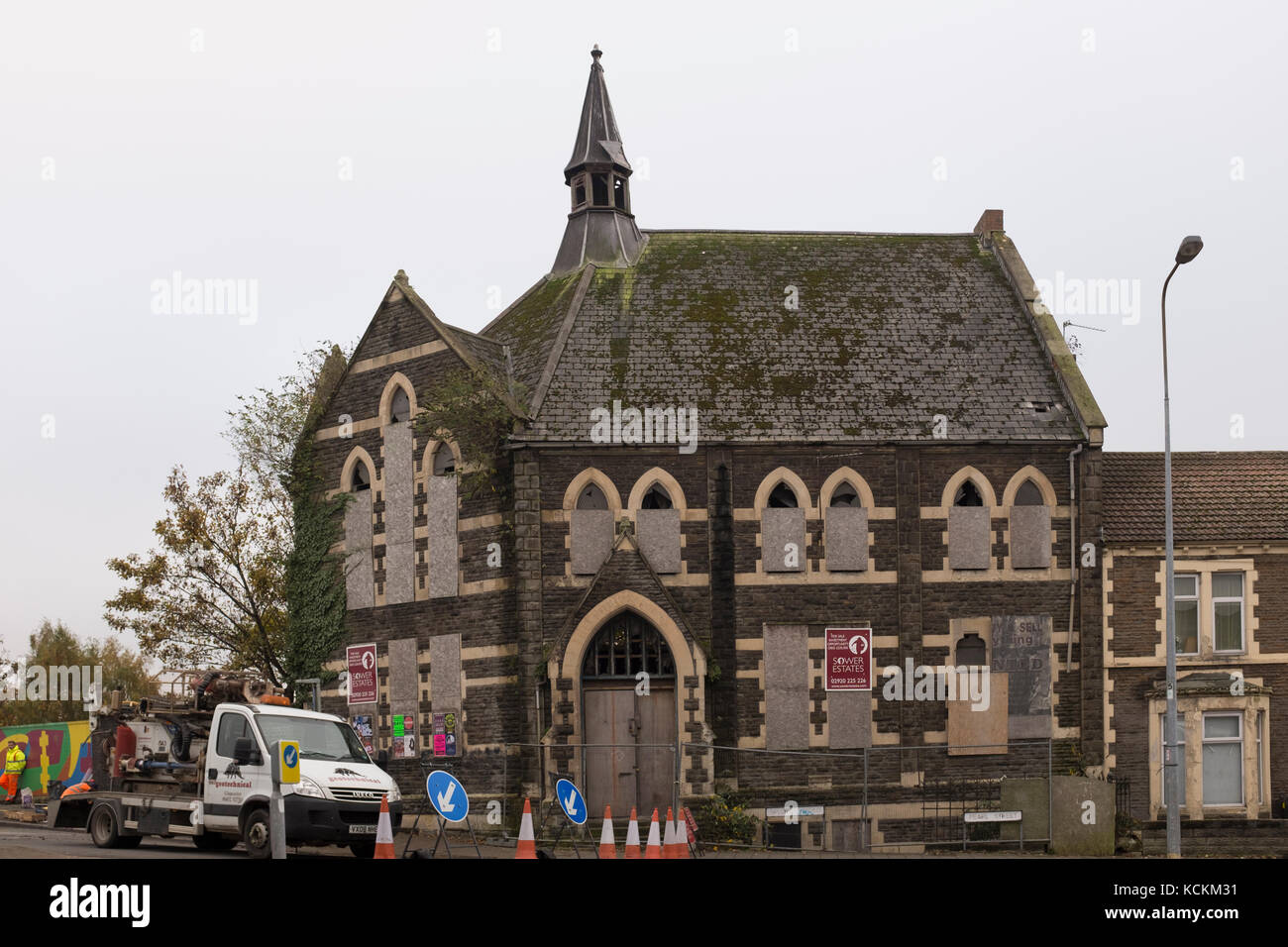 Abandoned buildings, dwellings and Landmarks in Adamstown, Splott ...