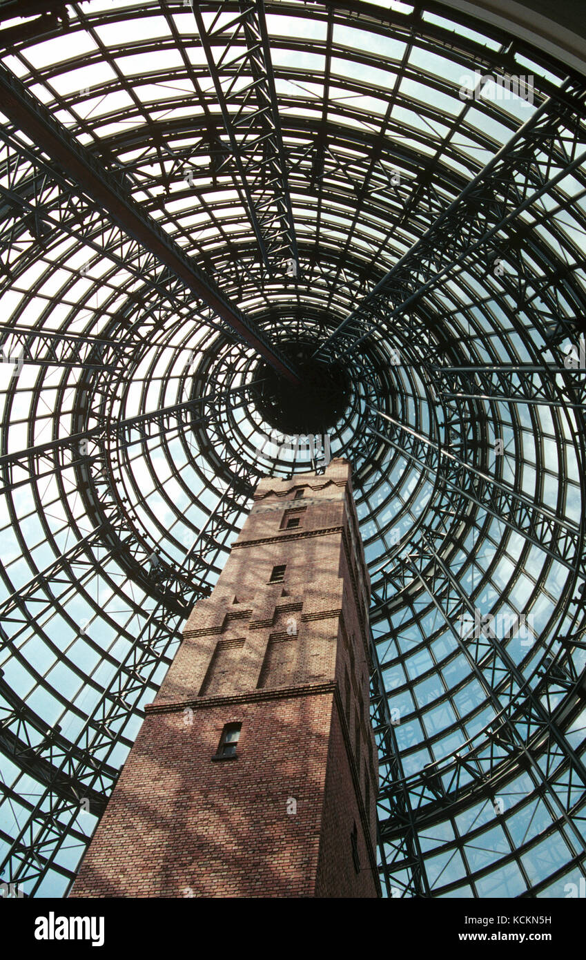 Shot Tower, built 1889-90, embodied in Melbourne Central shopping ...
