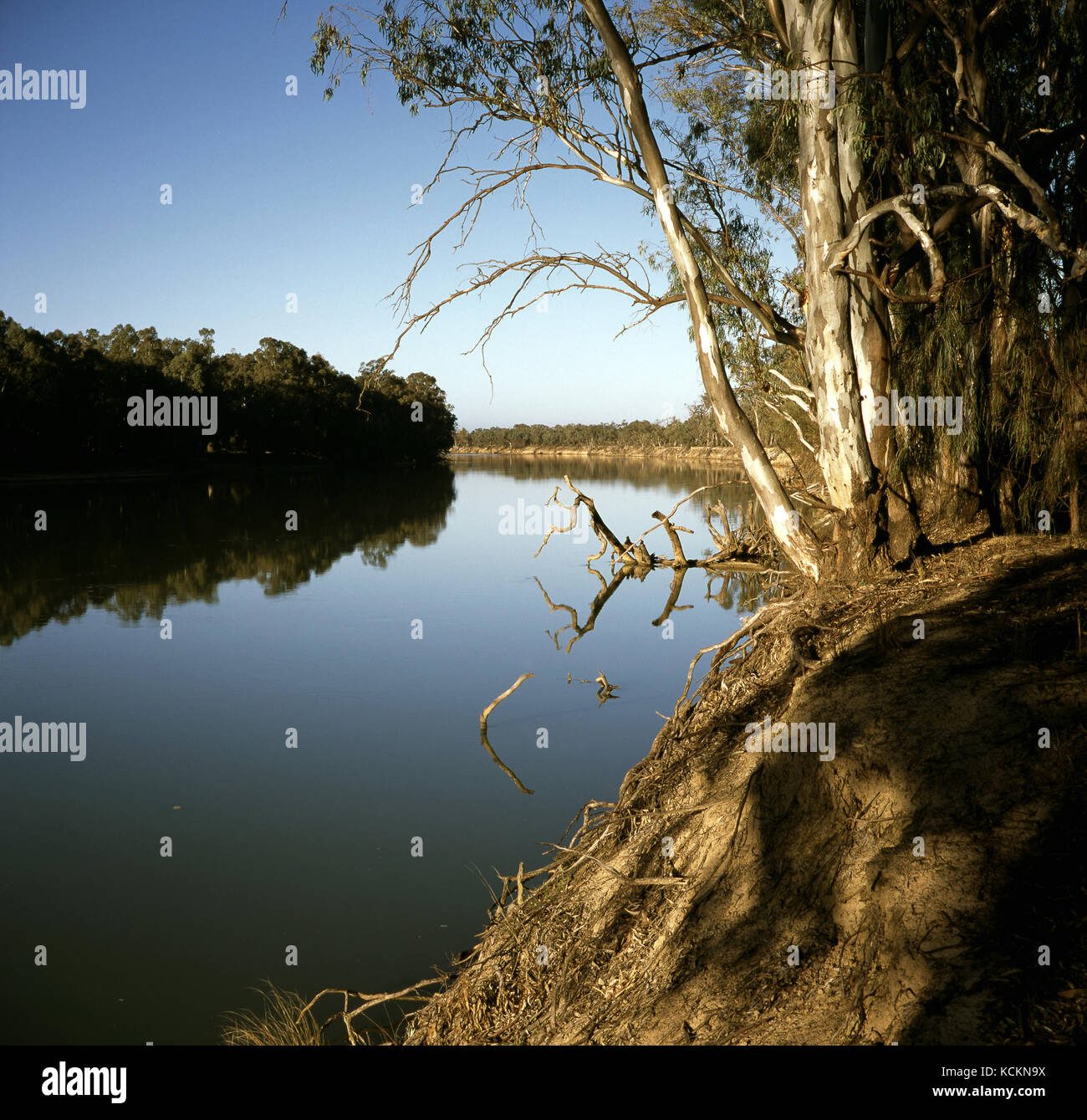 Murray River, Hattah-Kulkyne National Park, northwest Victoria ...