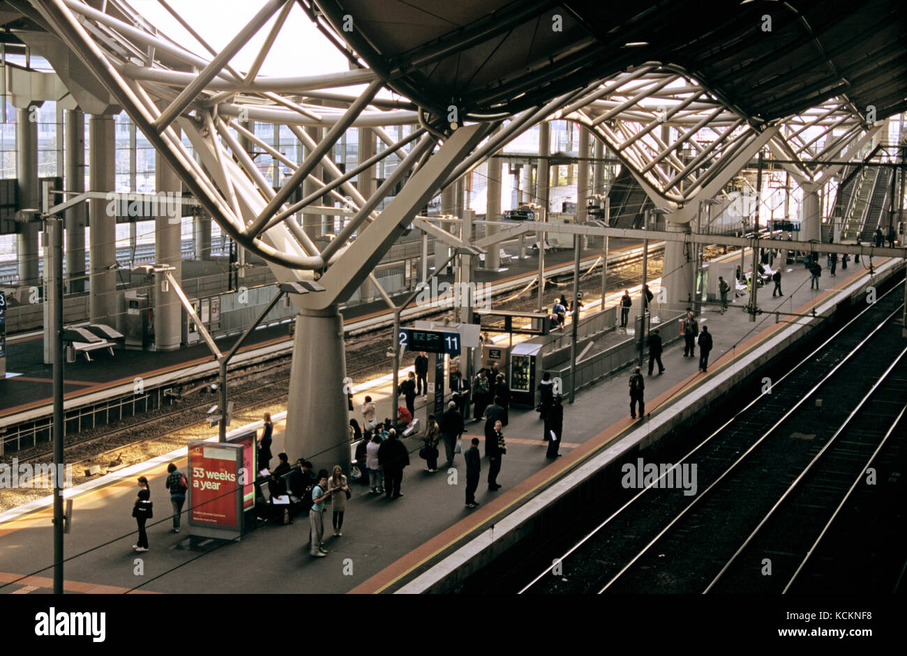 Southern Cross railway station, previously known as Spencer Street ...