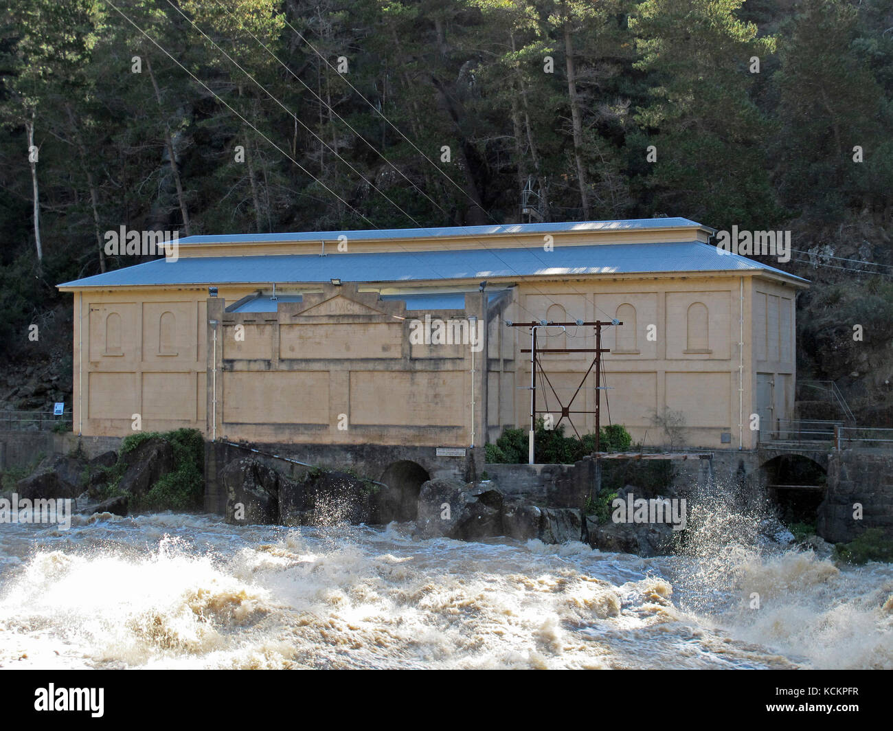 Duck Reach Power Station, the first publicly owned hydro-electric plant ...
