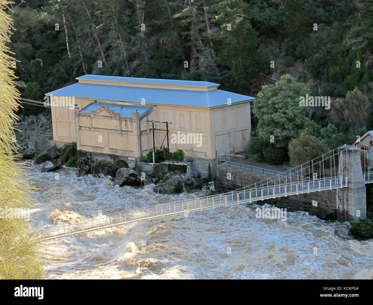 Duck Reach Power Station, the first publicly owned hydro-electric plant ...
