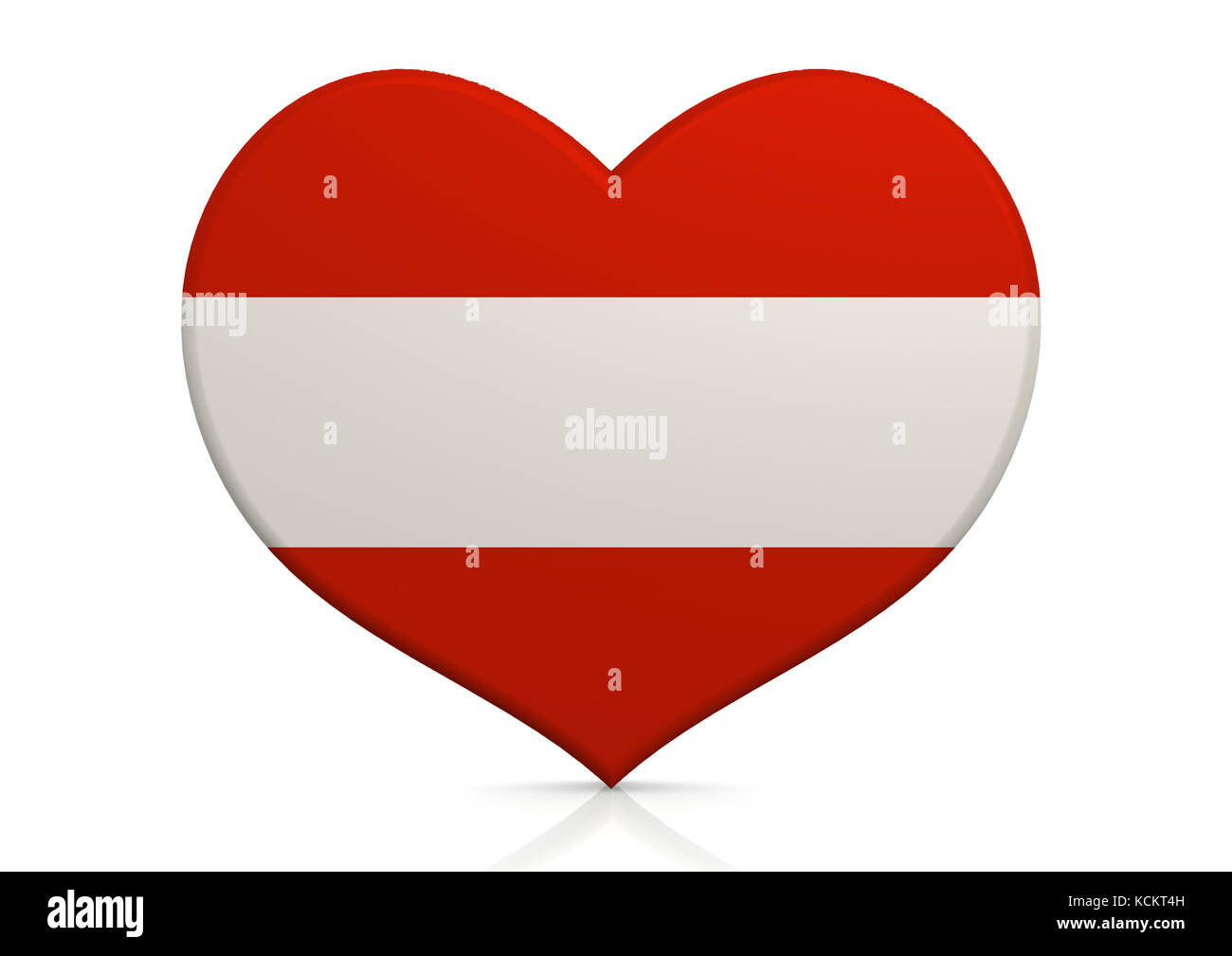 Love austria heart flag icon hi-res stock photography and images - Alamy