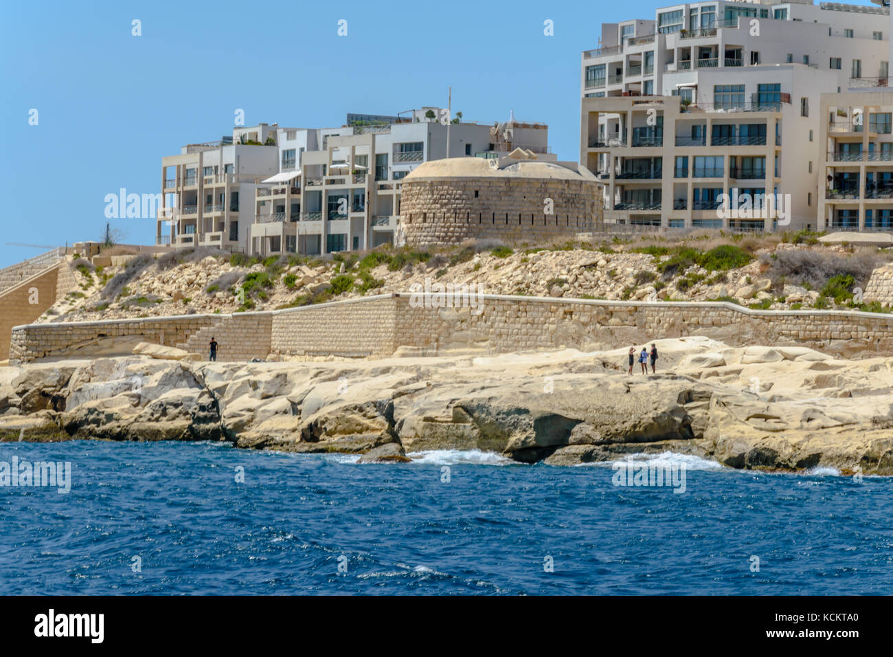 Tigne sliema hi-res stock photography and images - Alamy