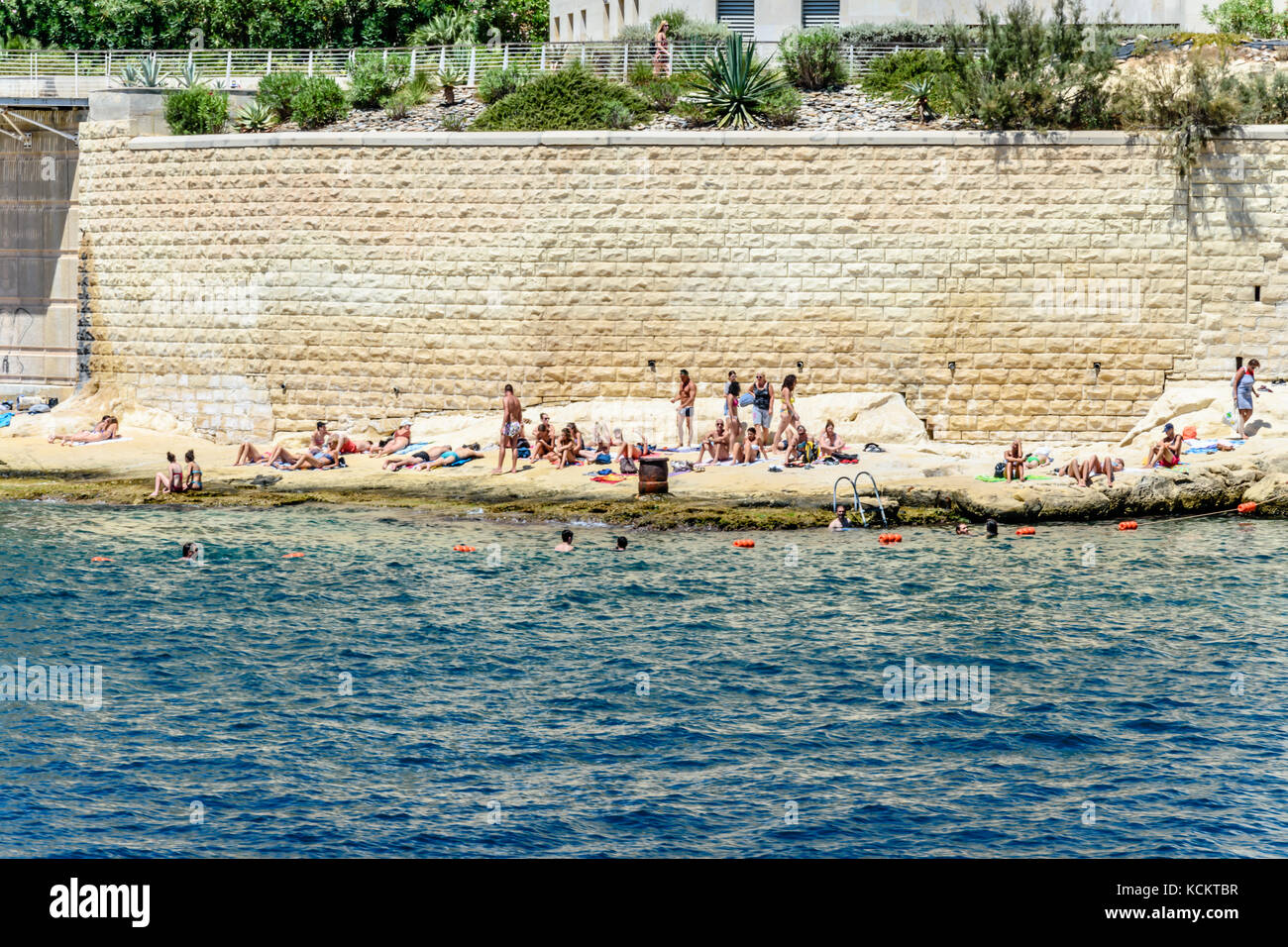 Tigne Point Beach Stock Photo - Alamy