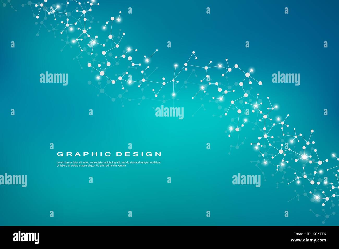 Abstract molecule background, genetic and chemical compounds, medical ...