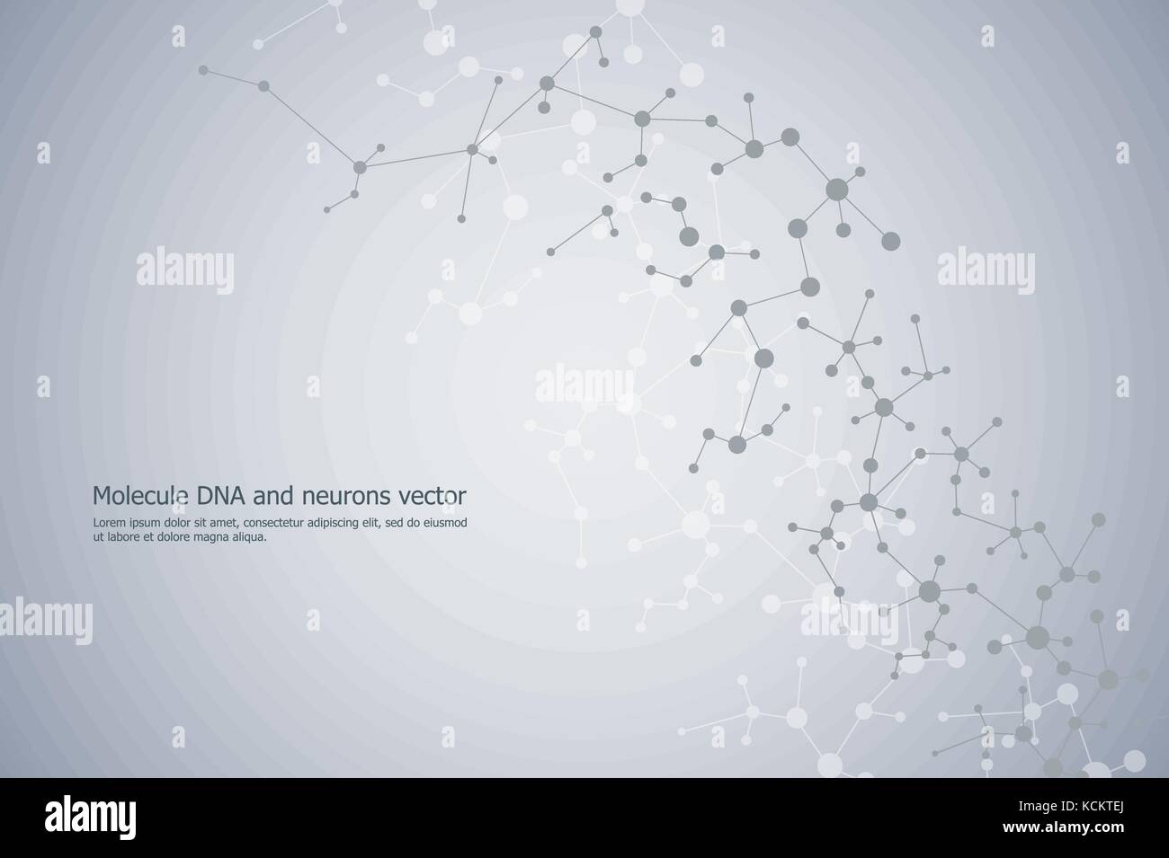 Abstract molecule background, genetic and chemical compounds, medical ...