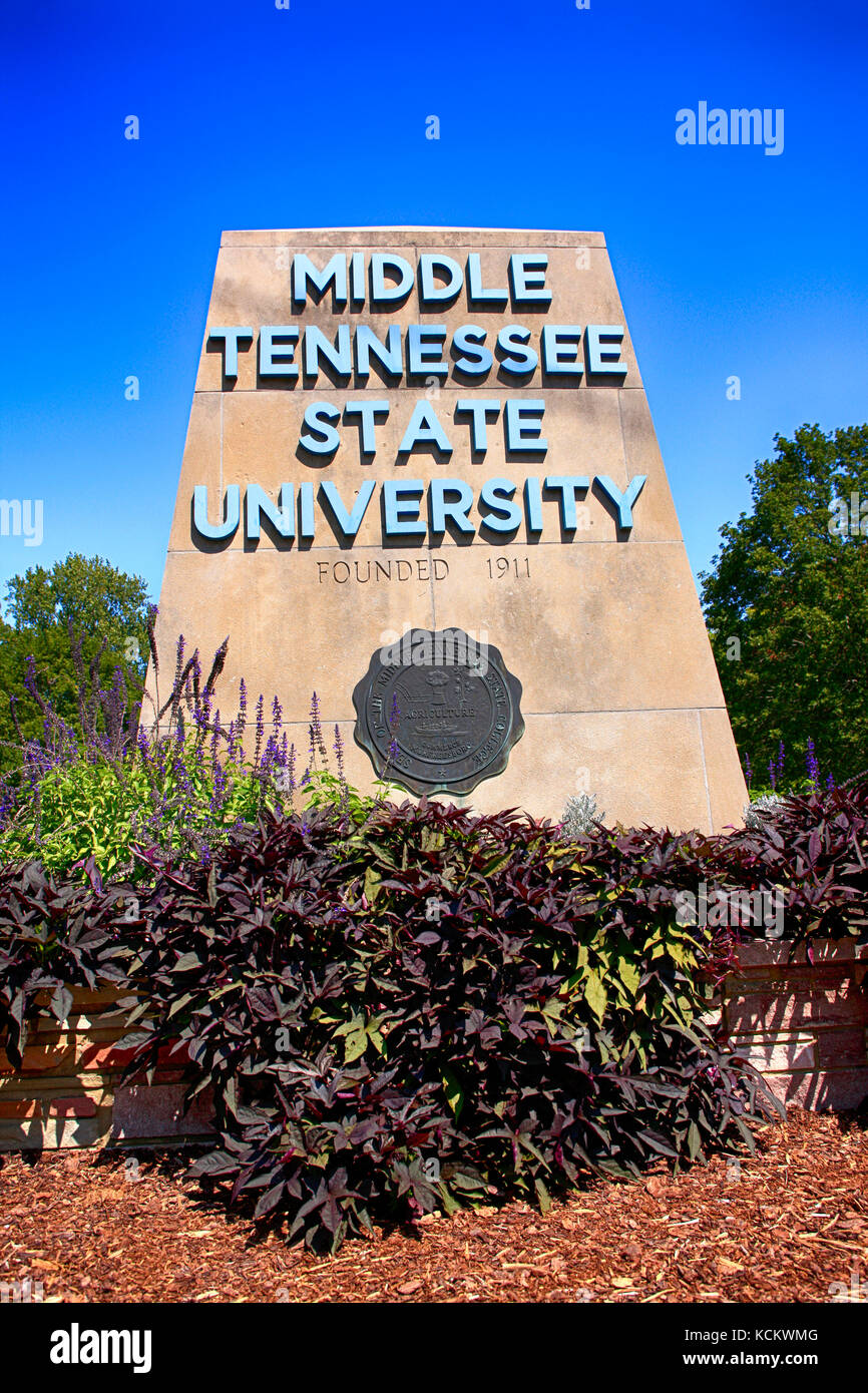Middle tennessee state university hi-res stock photography and images ...