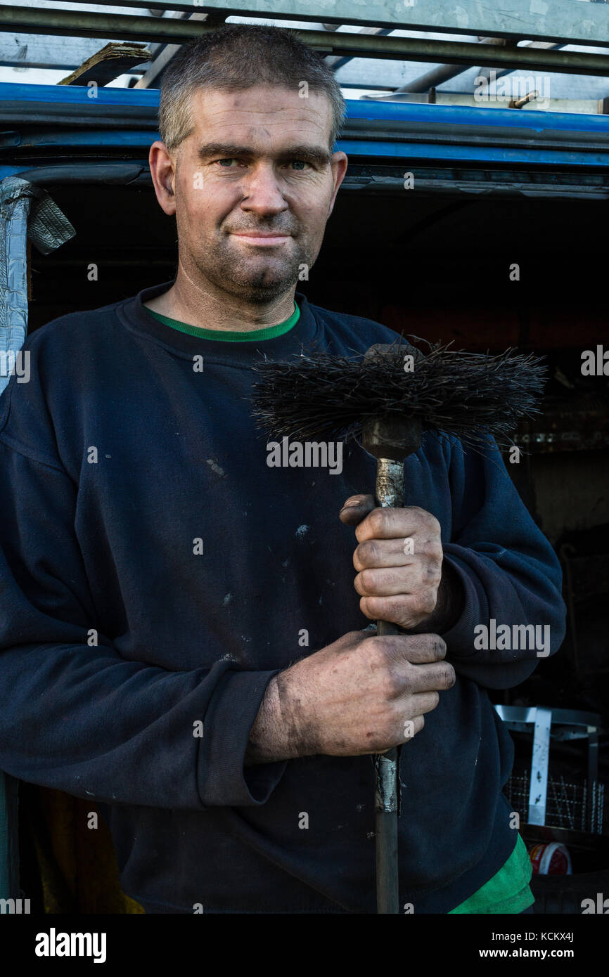 Soot covered face and hands hi-res stock photography and images - Alamy