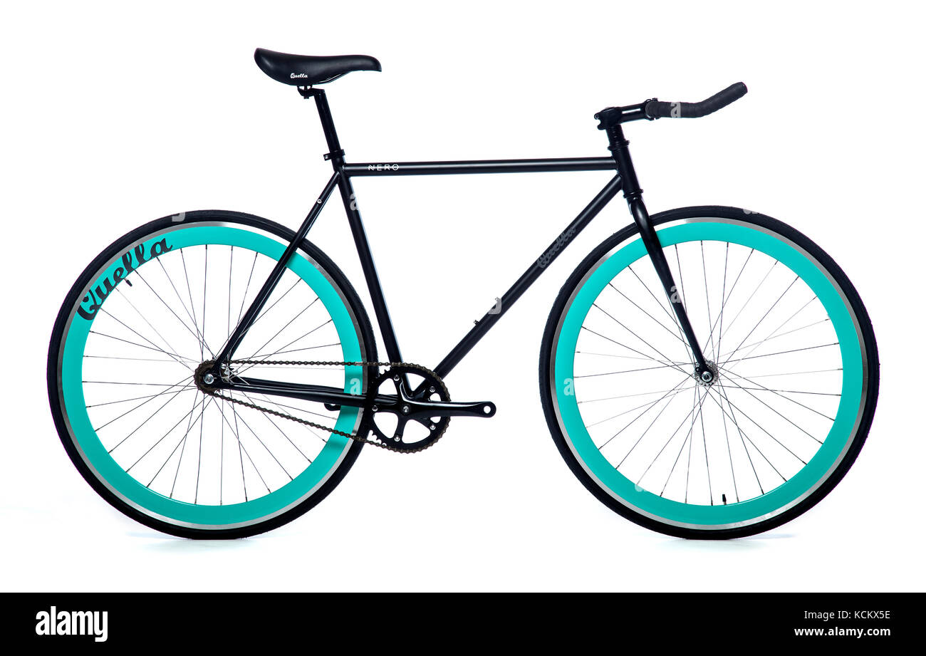Fixed Bicycle Cut Out Stock Images & Pictures - Alamy