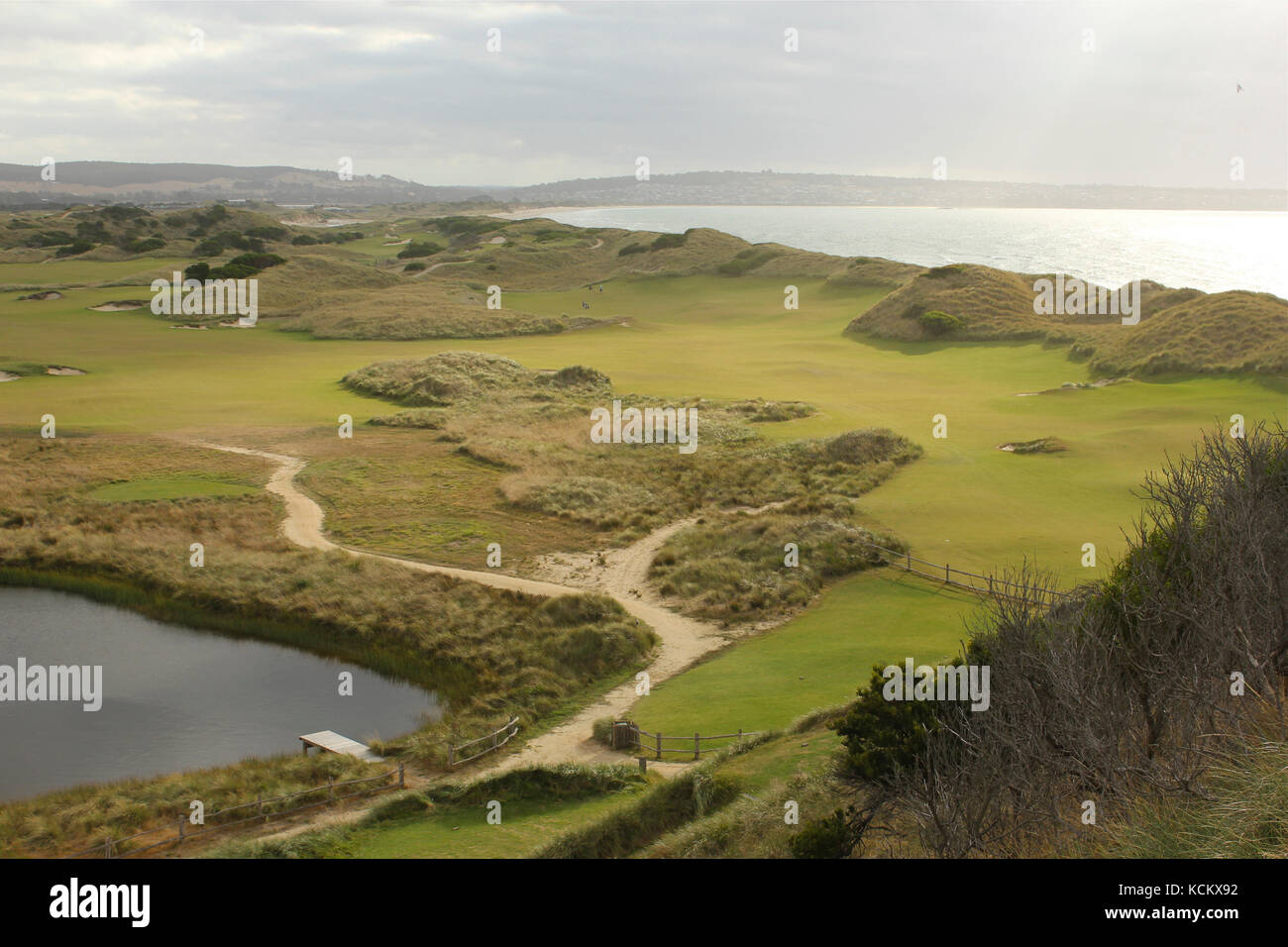 Barnbougle Dunes Golf Links and the adjoining sister course Lost Farm ...