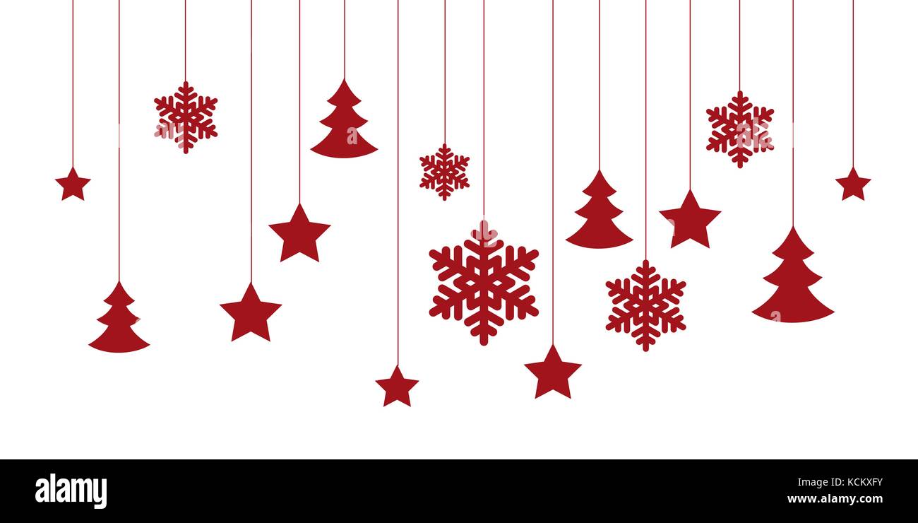 christmas white background Stock Vector Image & Art - Alamy