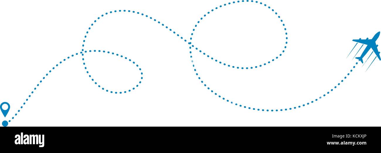 plane and track Stock Vector Image & Art - Alamy