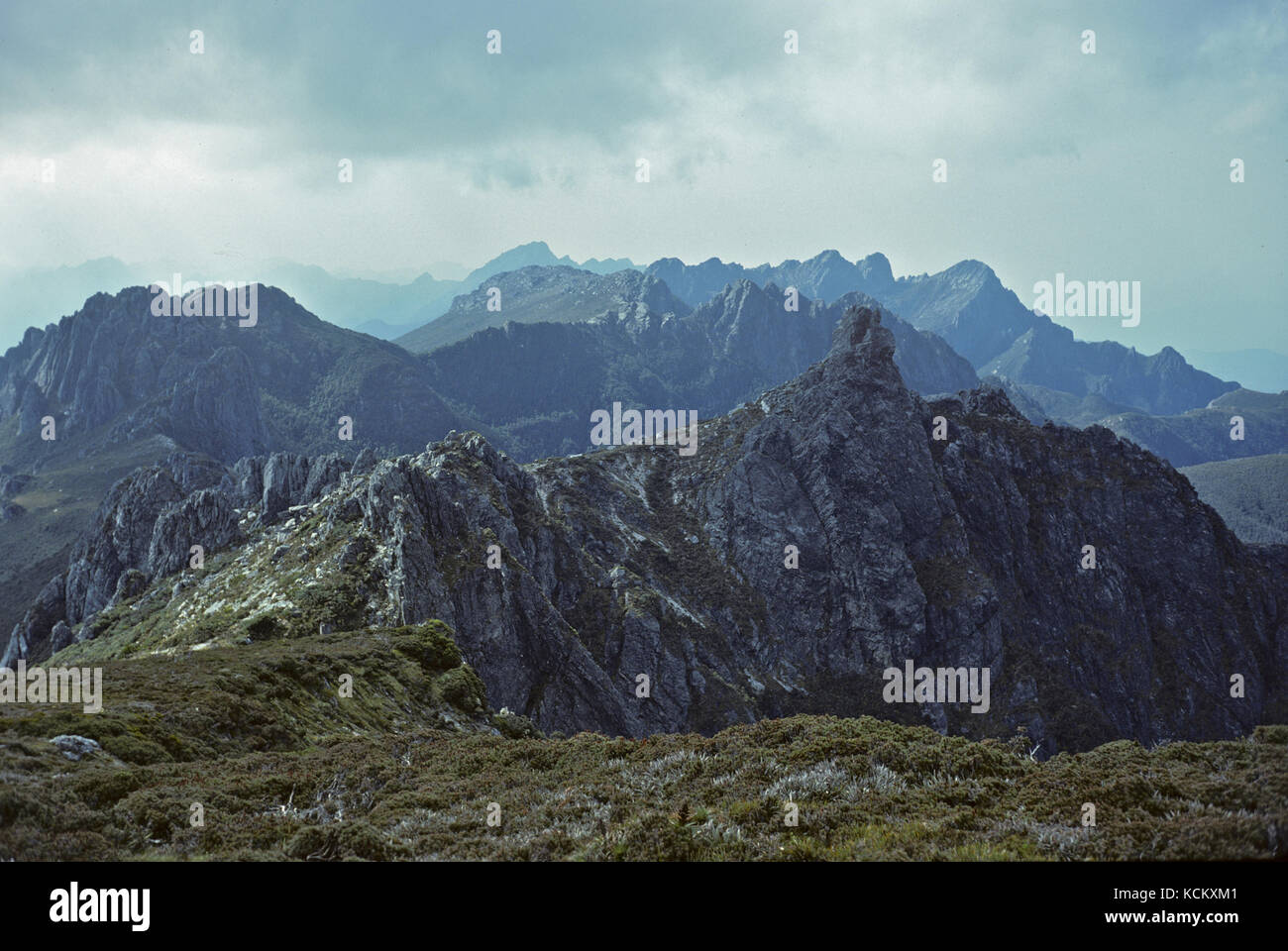 Western Arthur Range, Southwest National Park, Tasmania, Australia ...