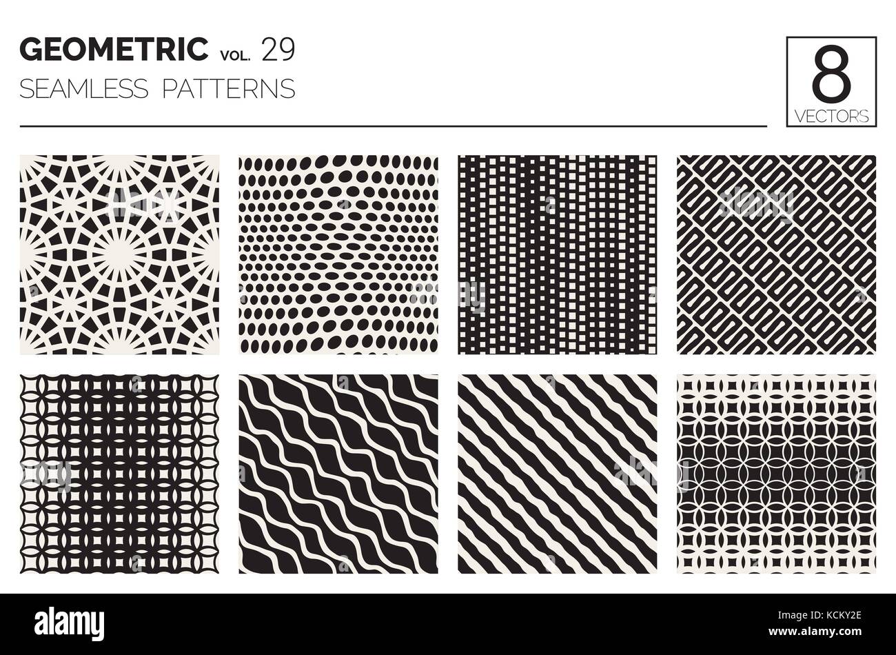 Minimal geometric seamless patterns set Stock Vector Image & Art - Alamy