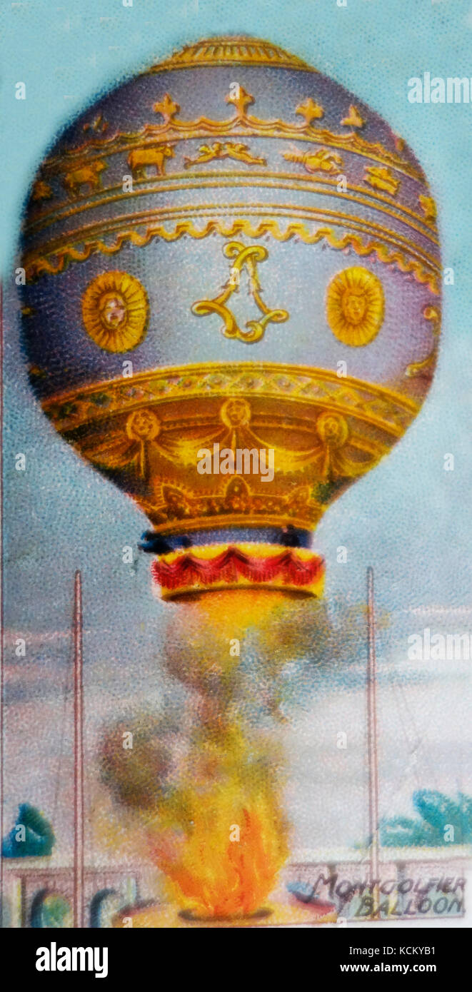 A vintage illustration of a antique flying machine Stock Photo - Alamy