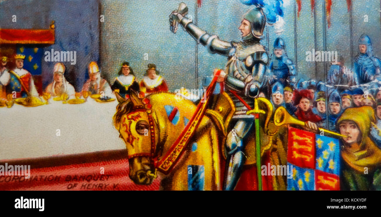 King henry viii jousting hi-res stock photography and images - Alamy