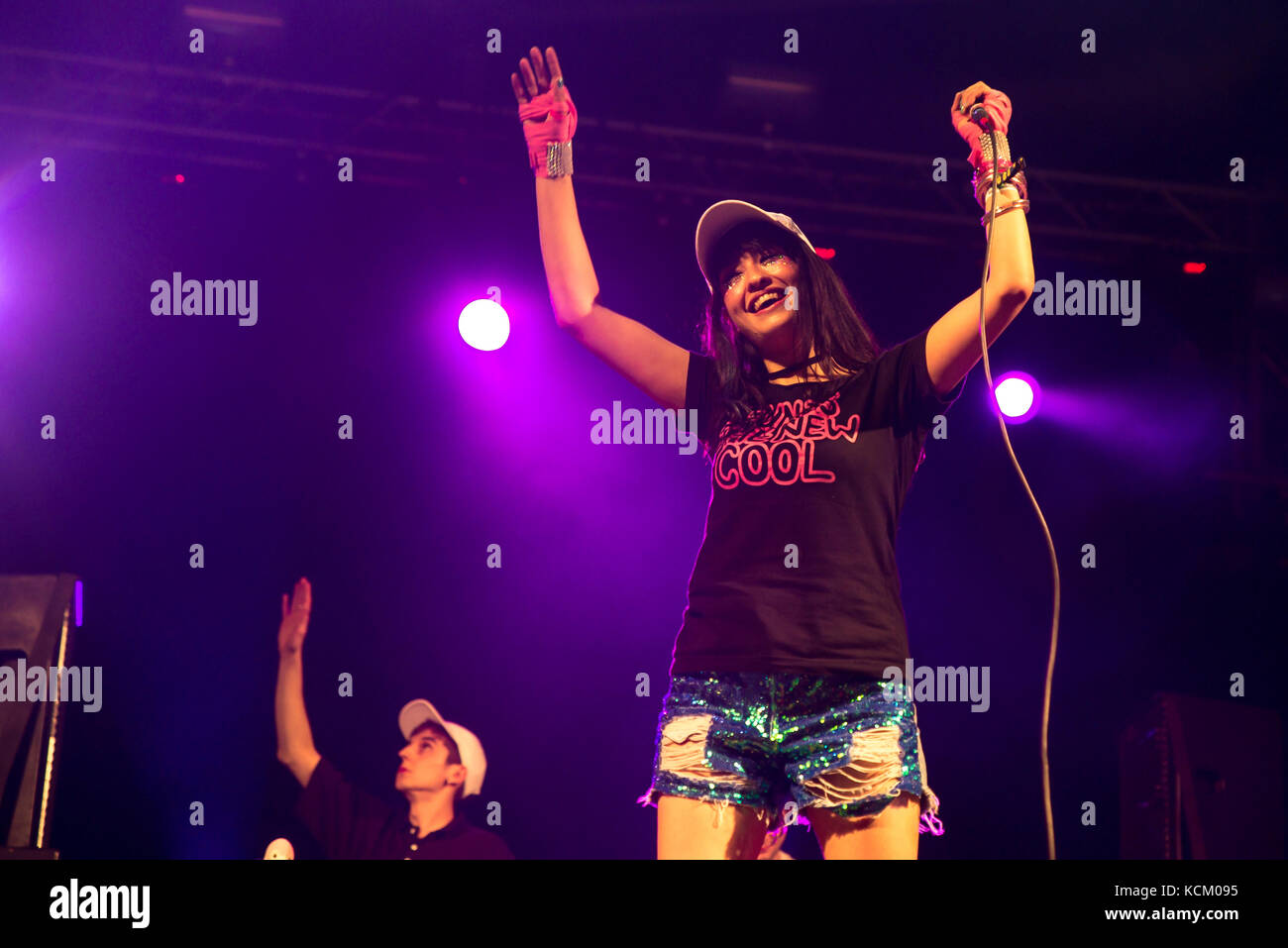 BENICASSIM, SPAIN - JUL 15: Kero Kero Bonito (freak pop band) perform ...
