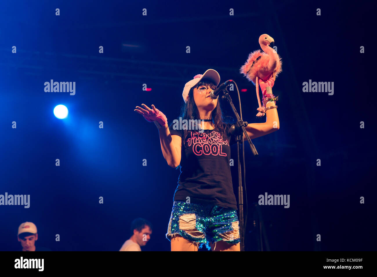 BENICASSIM, SPAIN - JUL 15: Kero Kero Bonito (freak pop band) perform ...