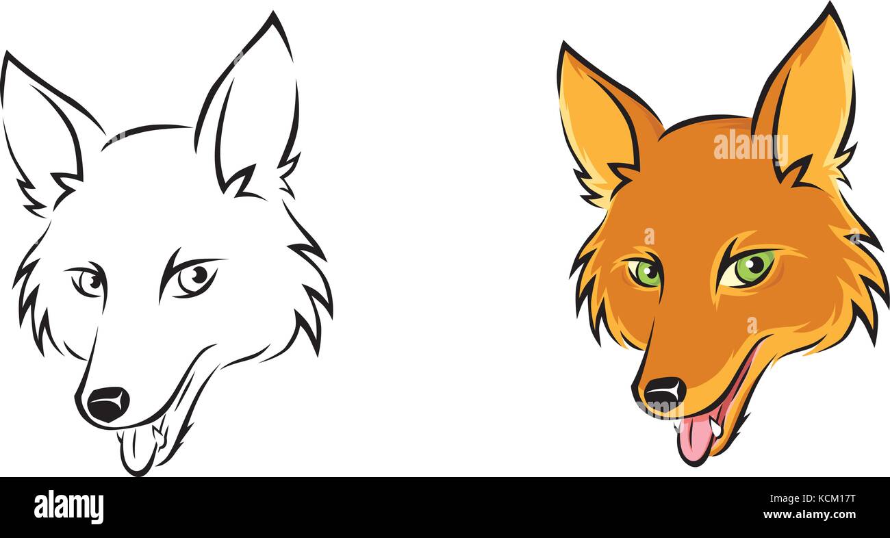 Cunning Fox Clipart Laying