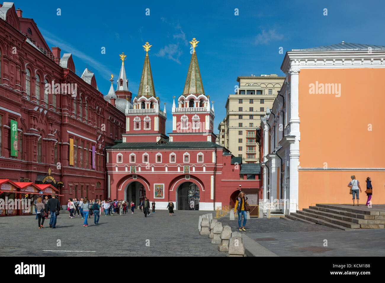 Resurrection Gate ,Red Square in Moscow, Russia Stock Photo - Alamy