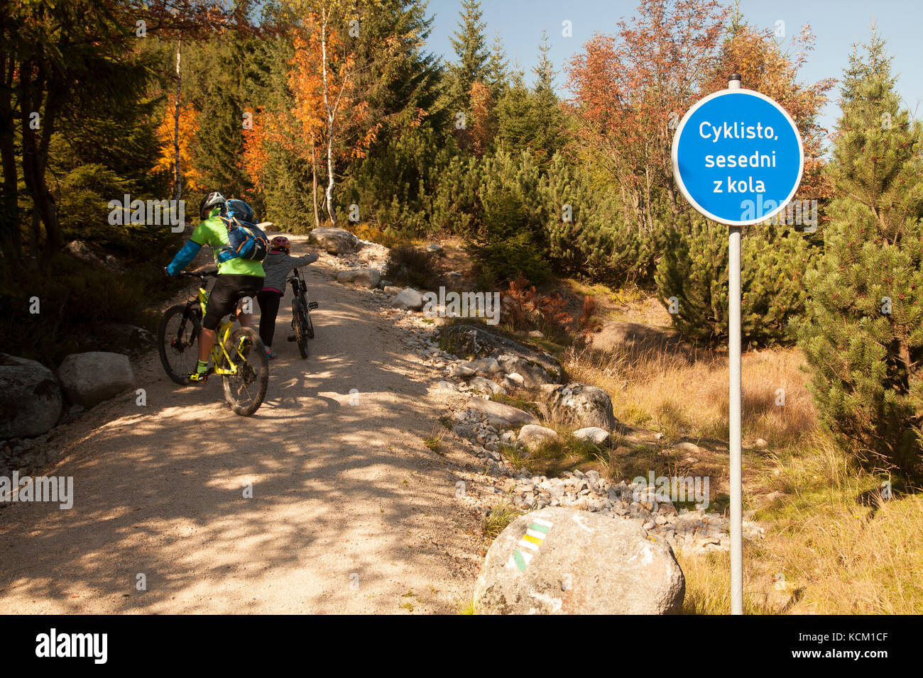 Border sign poland czech republic hi-res stock photography and images ...