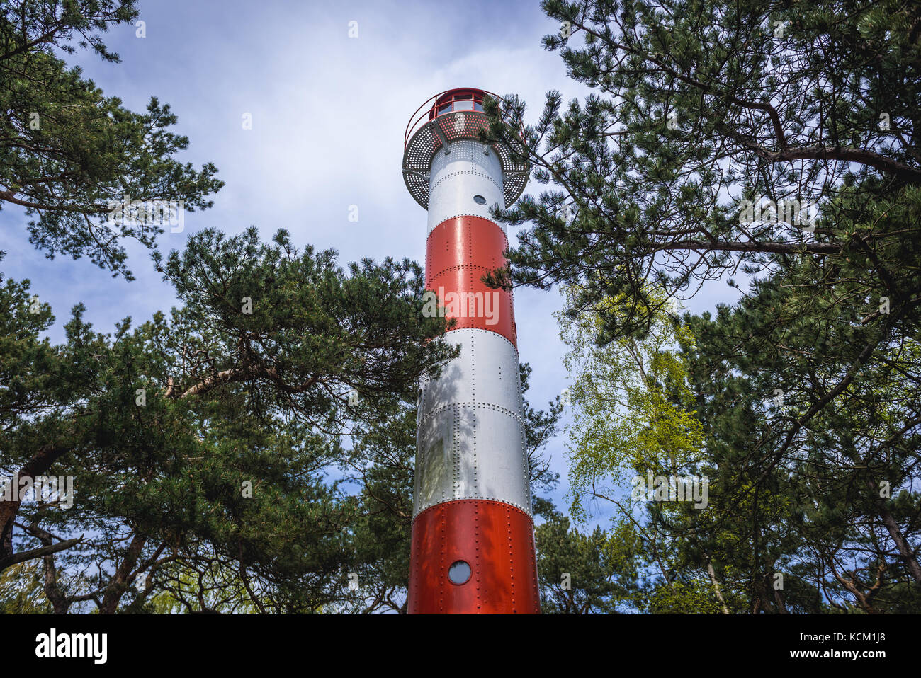 Lighthouse on hel peninsula hi-res stock photography and images - Alamy