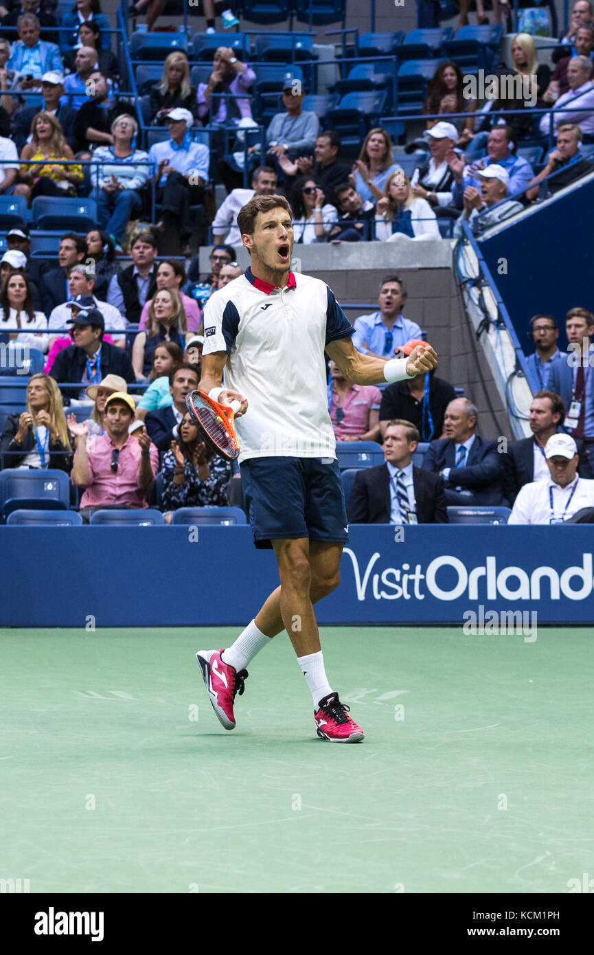 Pablo Carreno Busta (ESP) competing in the Men's Semi-Finals at the ...