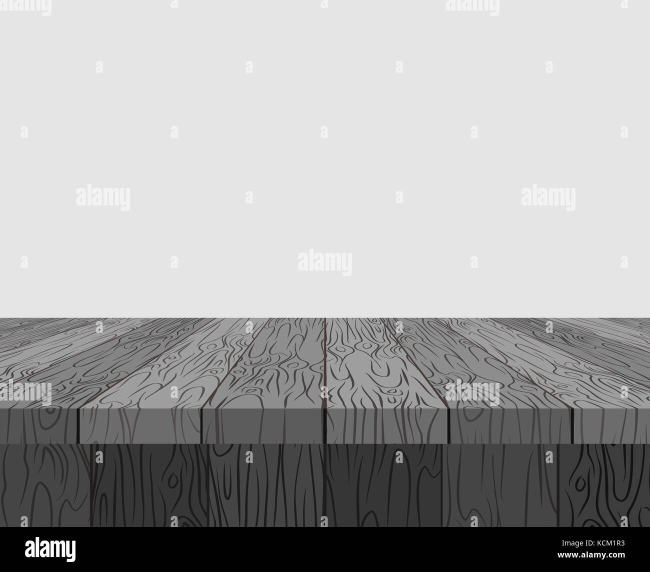 Black wooden table background. Texture tree vector illustration plane ...