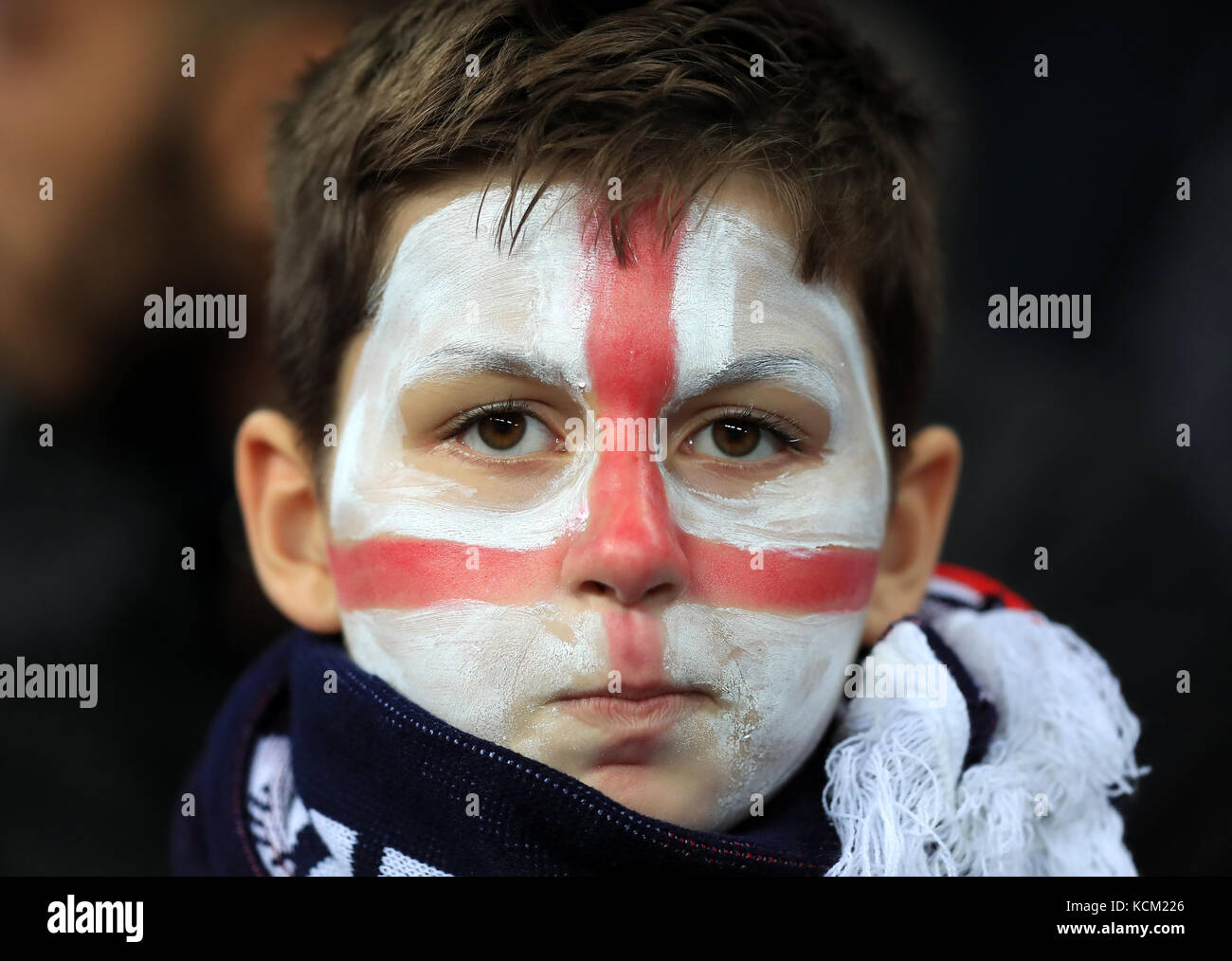 England football fan face paint hi-res stock photography and images - Alamy