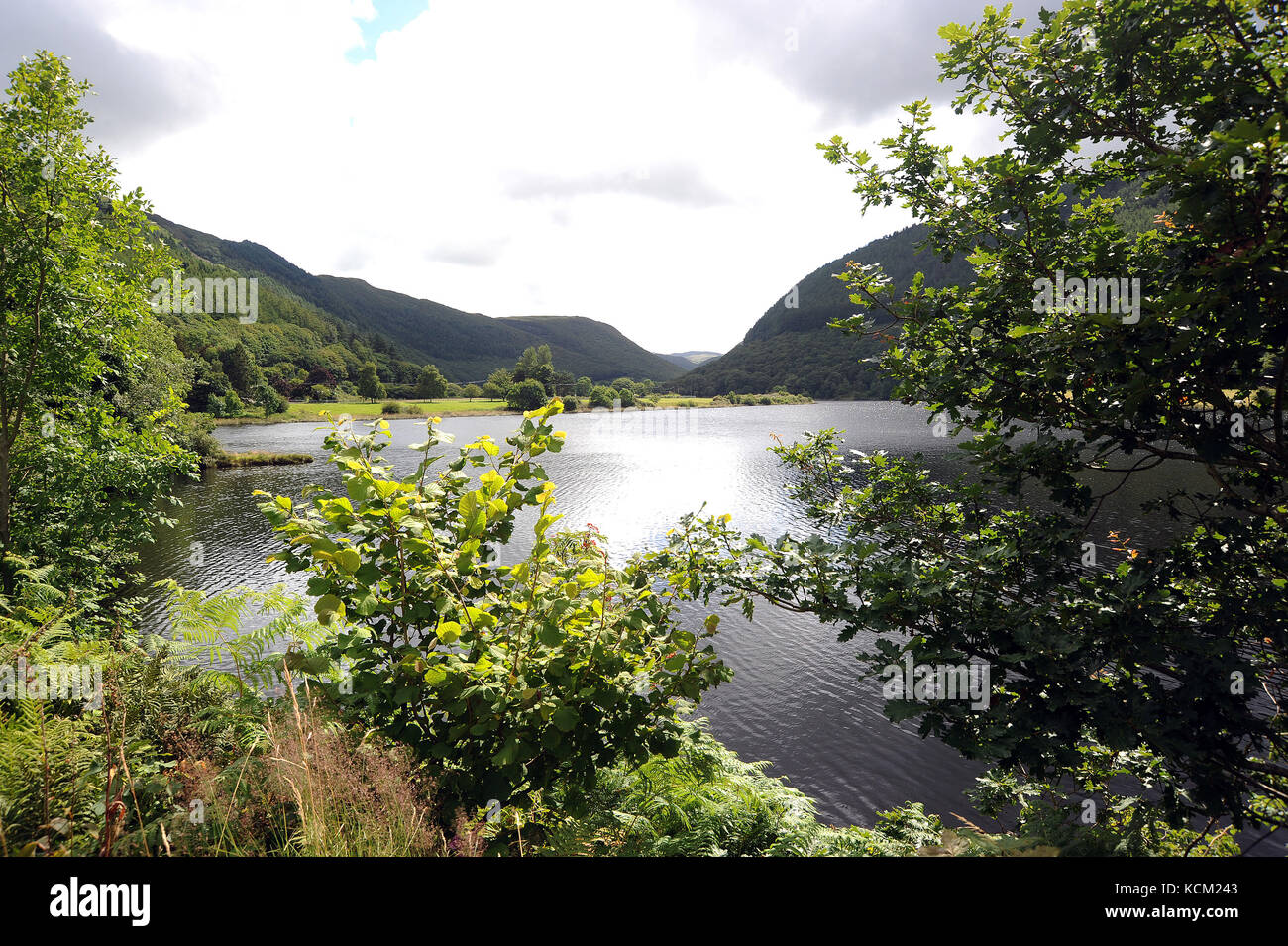 Cwm Rheidol Reservoir Stock Photo - Alamy