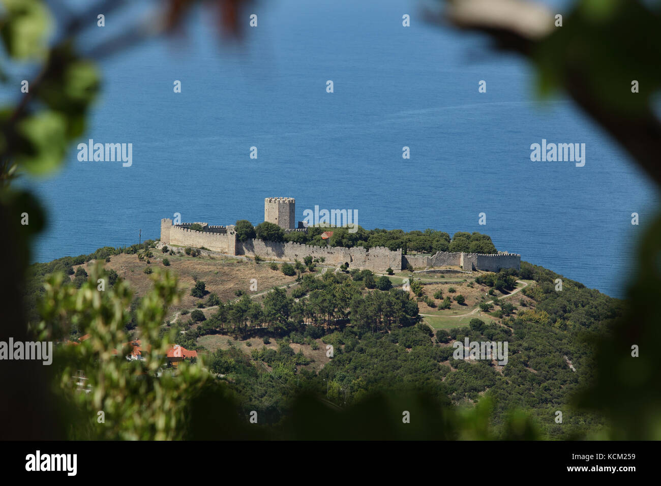 Old castle in platamonas greece hi-res stock photography and images - Alamy