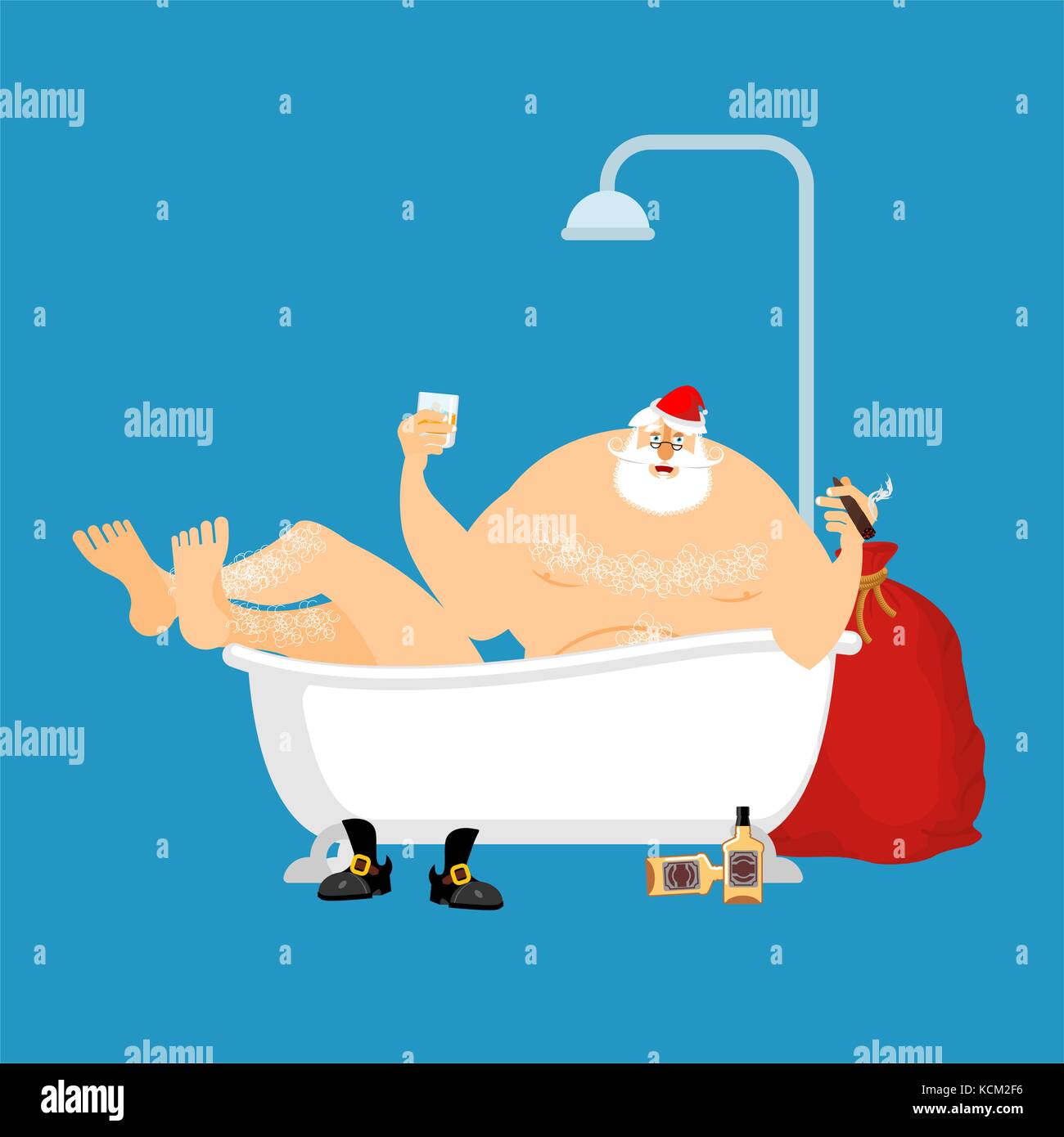 Bath the father Stock Vector Images - Alamy