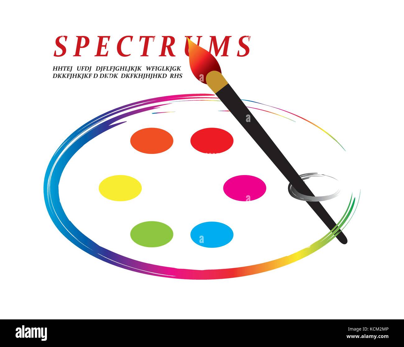 Wooden paint brushes vector vectors hi-res stock photography and images ...