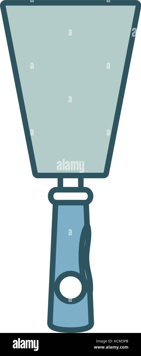 spatula tool icon over white background vector illustration Stock ...