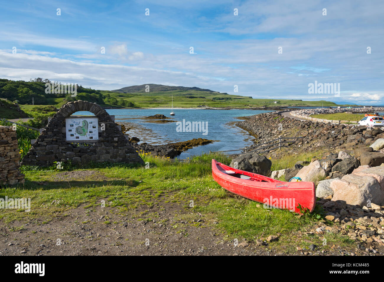 Map of eigg hi-res stock photography and images - Alamy