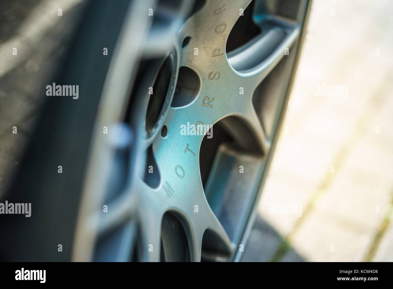 Car wheels close up Stock Photo - Alamy