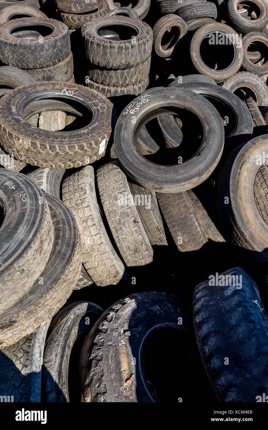 Pile of tires hi-res stock photography and images - Alamy