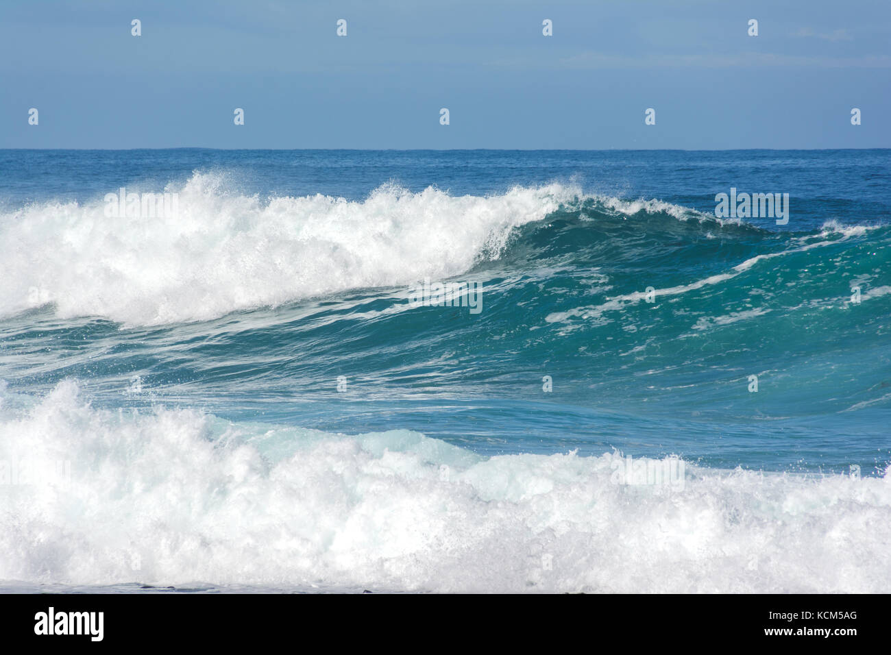 Rough waves in the ocean Stock Photo - Alamy