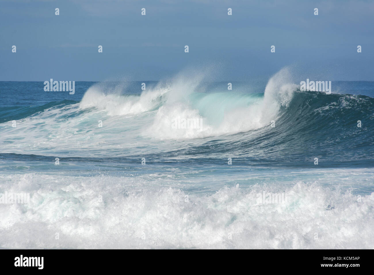 Rough waves in the ocean Stock Photo - Alamy