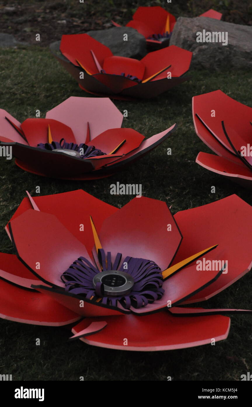 Scenery on the Strand during the strand Ephemera, Townsville ...