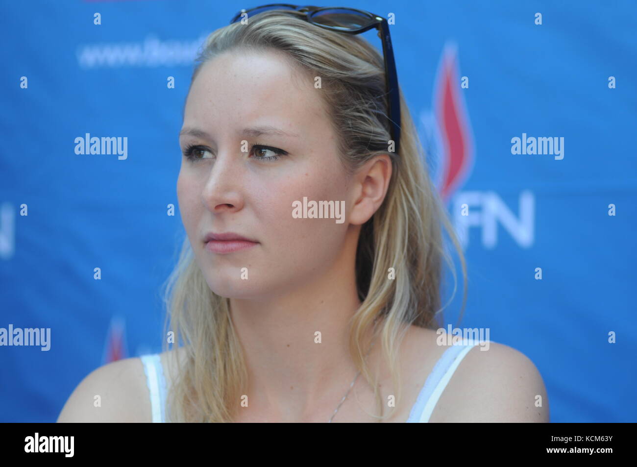 French National Front (FN) candidates to Regional elections hold press ...