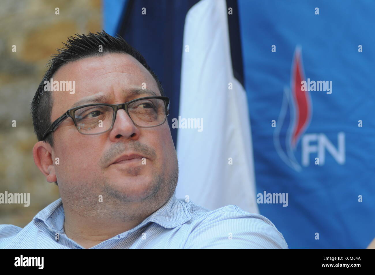 French National Front (FN) candidates to Regional elections hold press ...