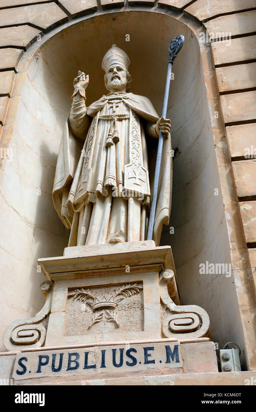St publius church malta hi-res stock photography and images - Alamy