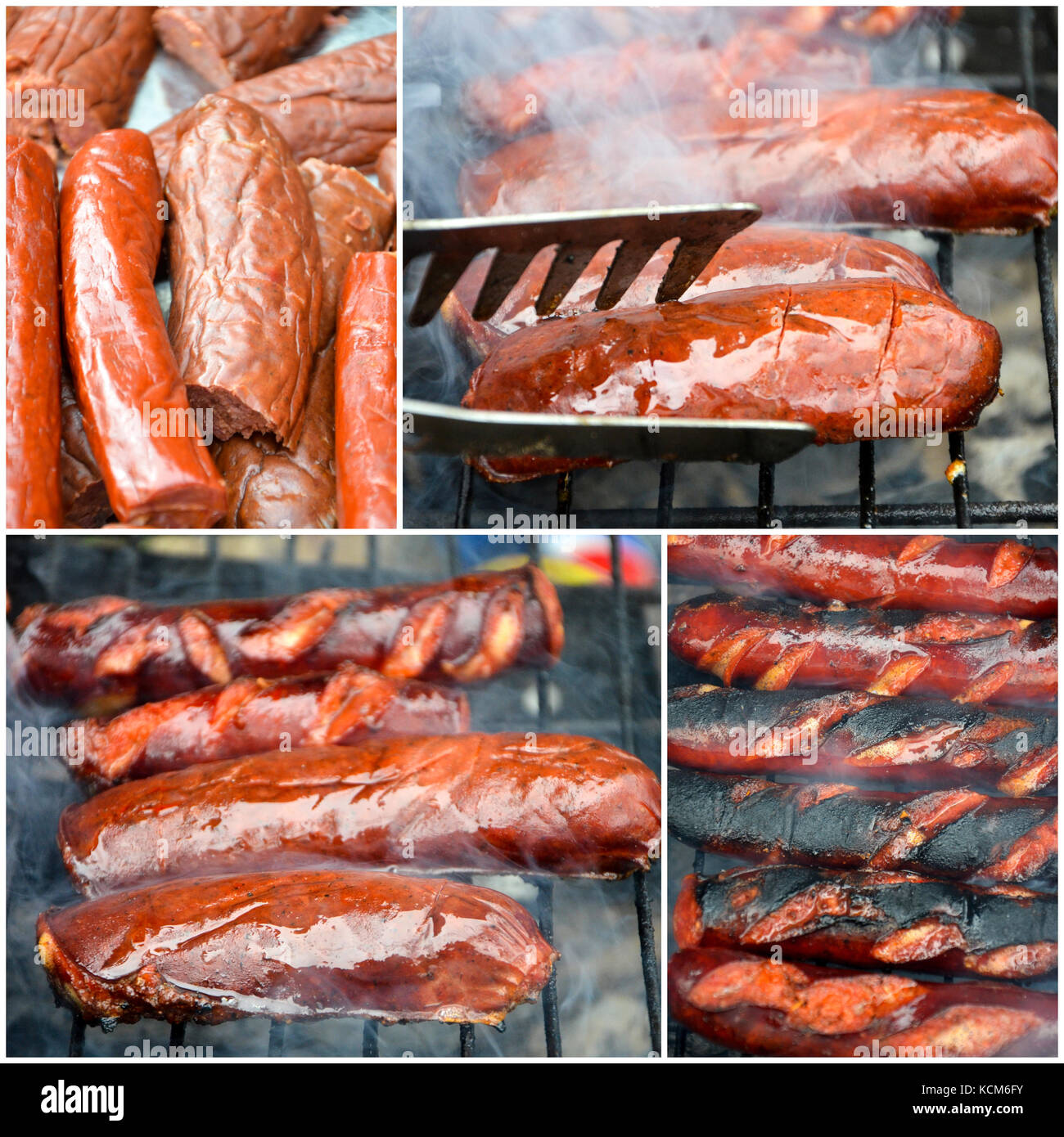 Barbecue collage hi-res stock photography and images - Alamy