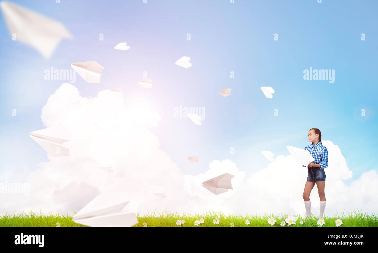 Happy careless childhood Stock Photo - Alamy