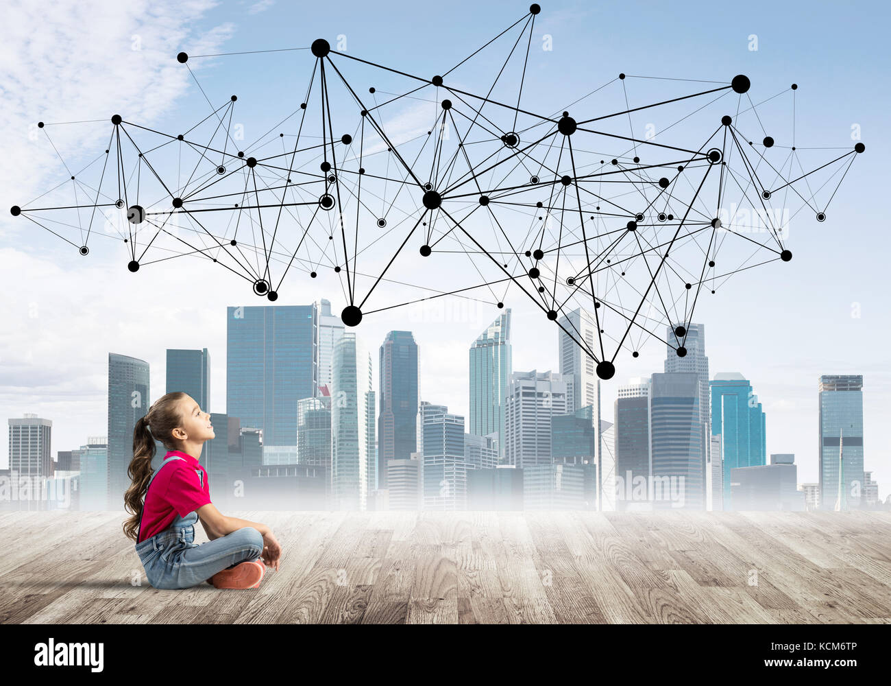 Concept of social wireless connection and internet use for ...
